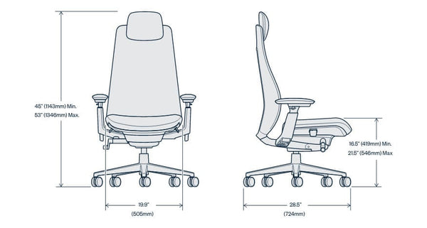 Fern Executive Office Chair – Haworth Store India